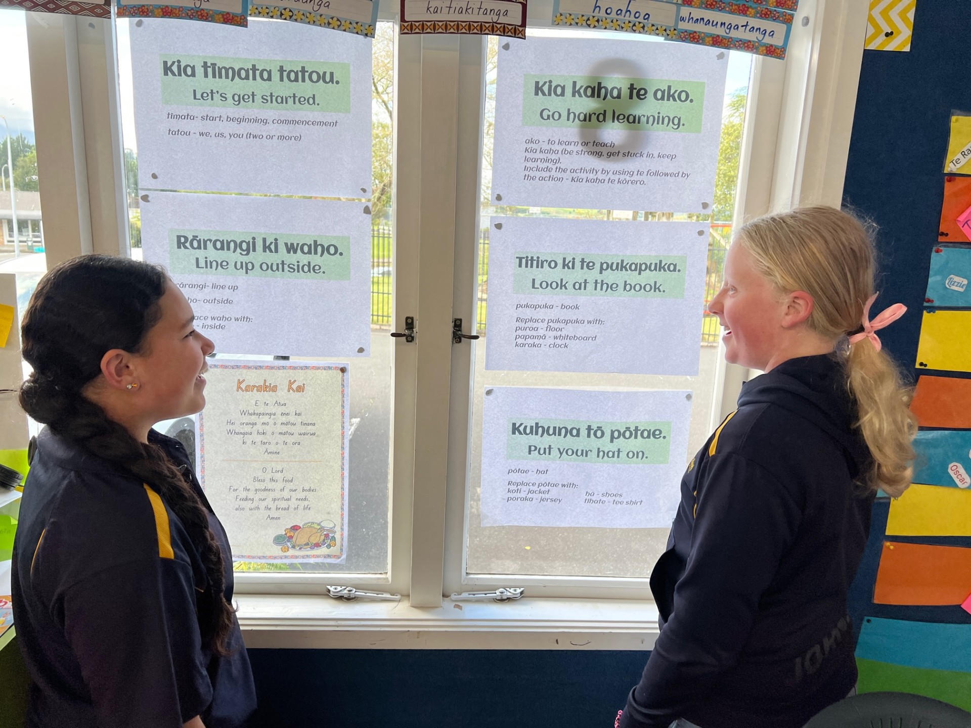 Learning Te Reo Māori Phrases » Wairakei Primary School