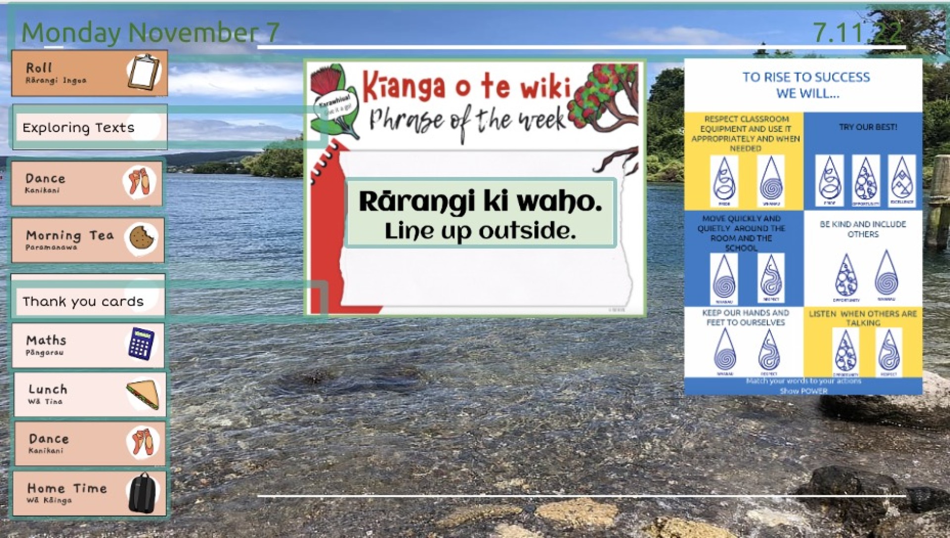 Learning Te Reo Māori Phrases » Wairakei Primary School